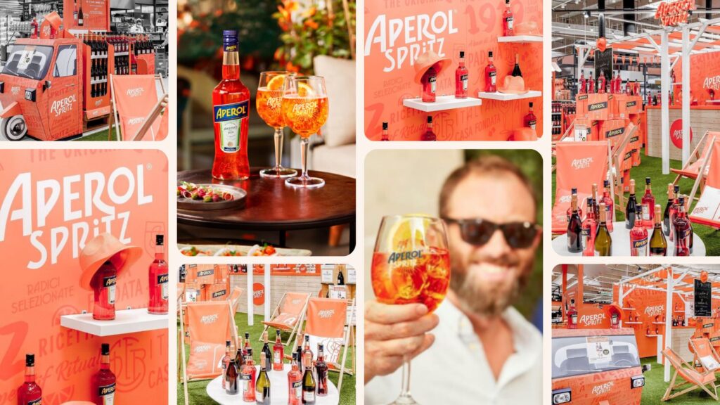 Activation en magasin pour Aperol - WENES Event